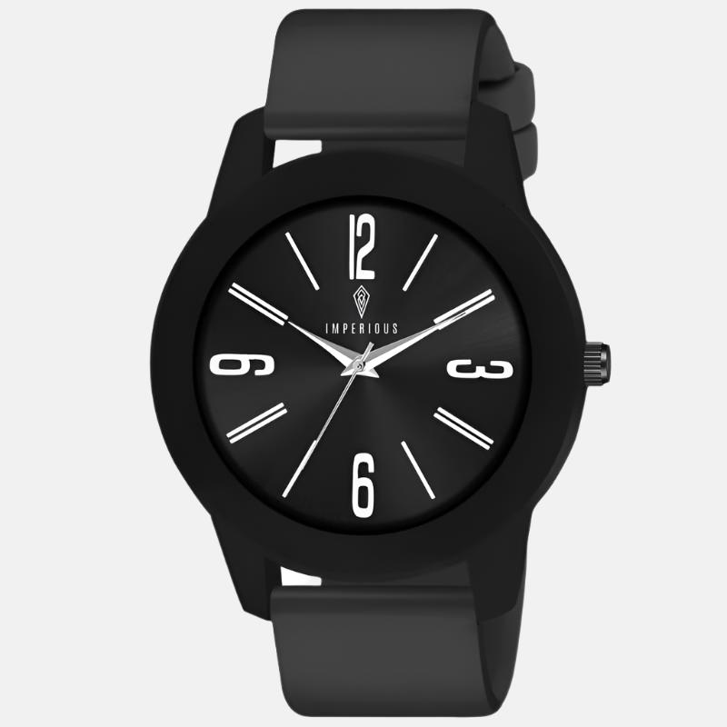 IMPERIOUS - THE ROYAL WAY Watches for Men Round Analogue Stainless Ste ...