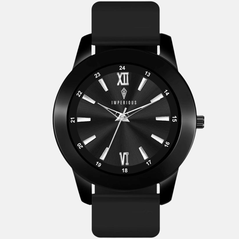 IMPERIOUS - THE ROYAL WAY Watches for Men Round Analogue Stainless Ste ...