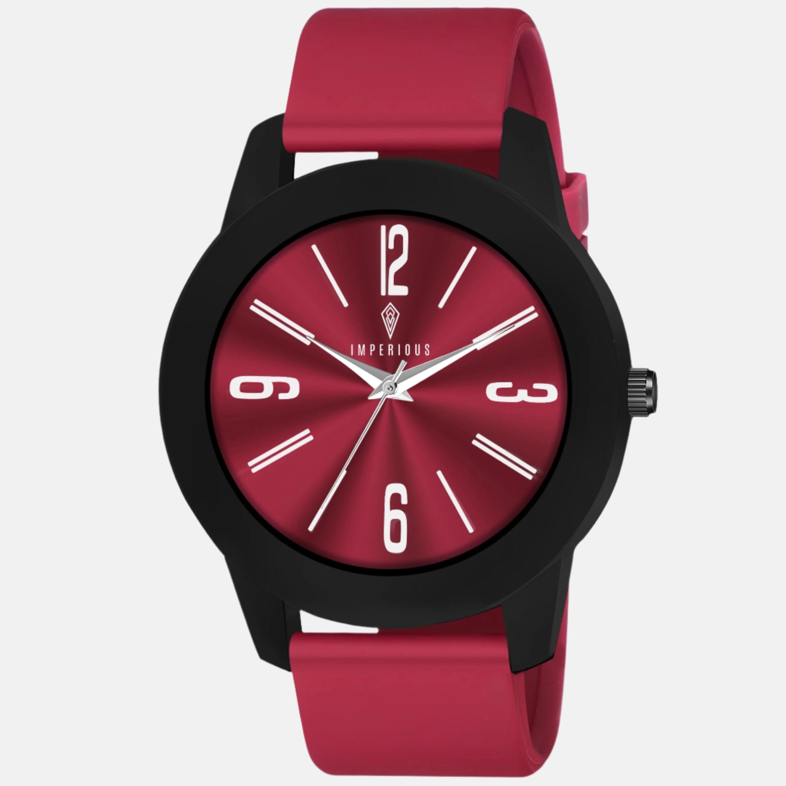 IMPERIOUS - THE ROYAL WAY Watches for Men Round Analogue Stainless Ste ...