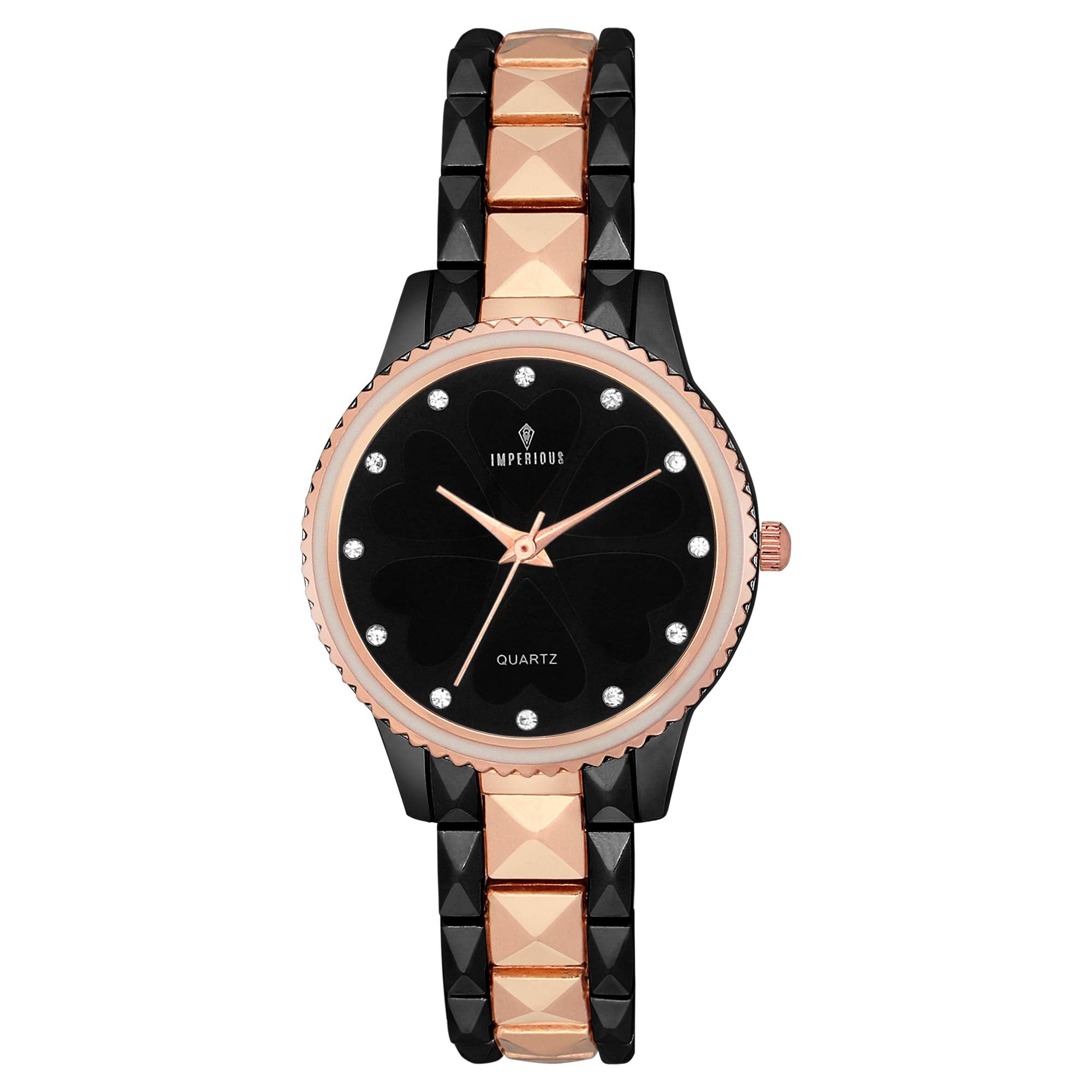 IMPERIOUS - THE ROYAL WAY Analogue Women's Watch (Black Dial) – Imperious